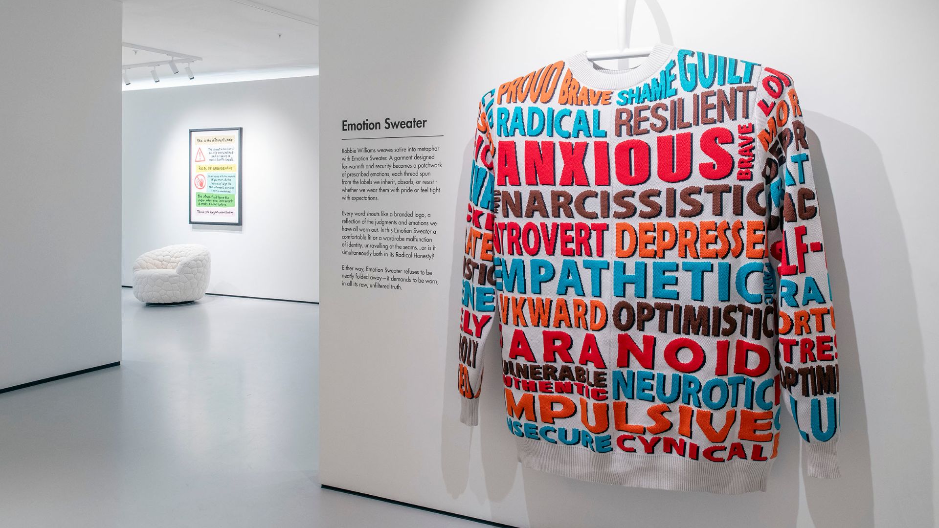 Radical Honesty: Robbie Williams exhibition at Moco Museum