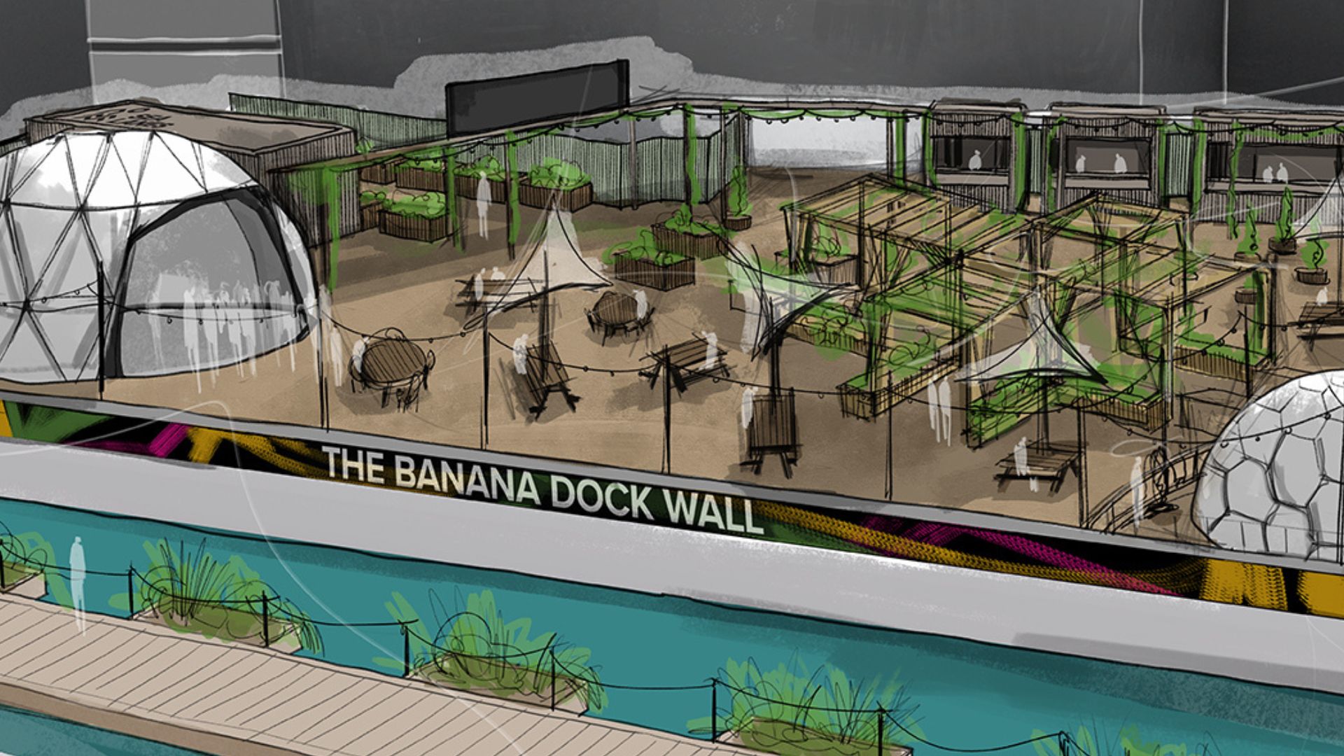 Sea Lanes: Canary Wharf’s natural swimming pool opens summer 2026