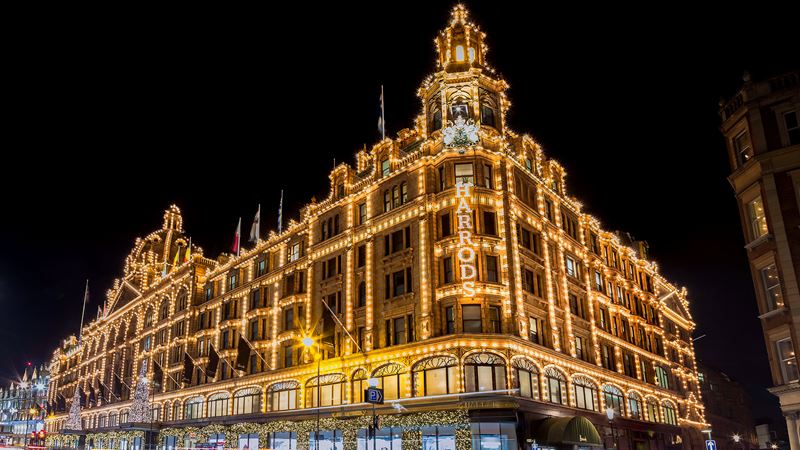 Harrods Christmas Shop officially opens – a festive wonderland