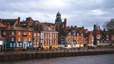Day trip to York with open-top bus tour