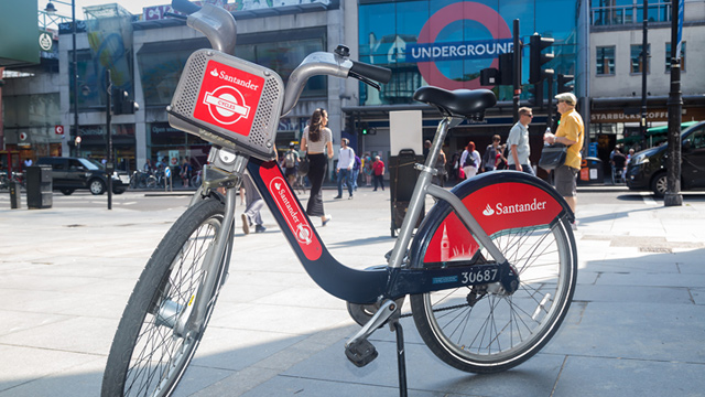 Santander Cycles - London cycle hire