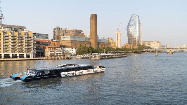 Riverboat services on the Thames