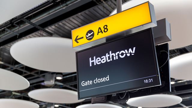 Heathrow Airport Logo London's Heathrow Airport Extends Passenger Cap